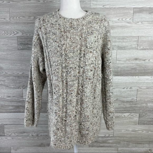 Forenza | Sweaters | Vintage Forenza Cream Tan Cream Knit Wool Blend ...